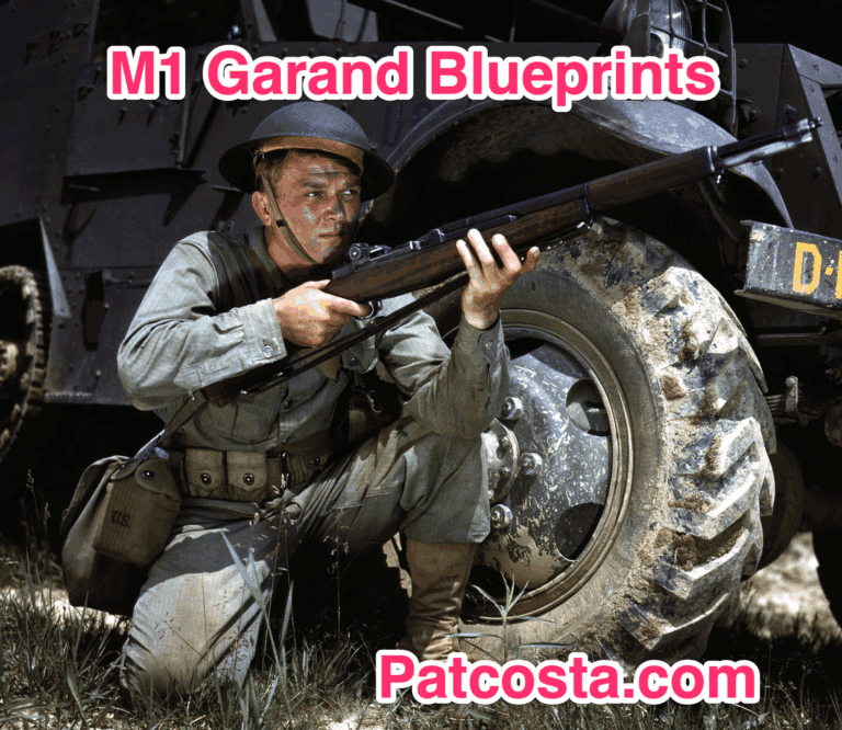M1 Garand BluePrints - PatCosta.com